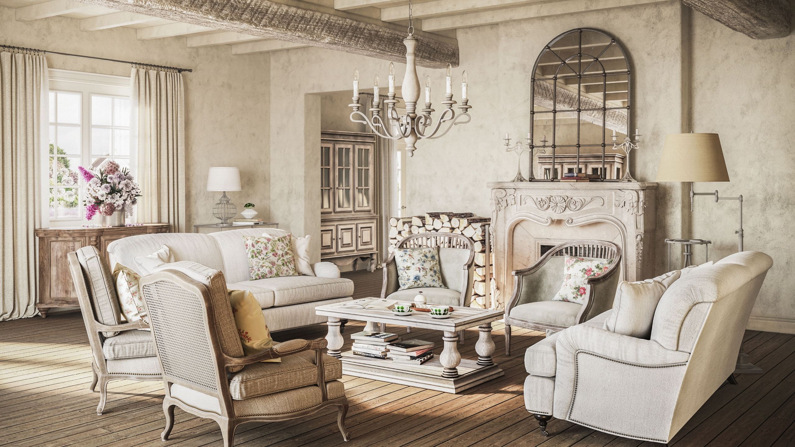 Country Interior Design: 6 Main Styles for Lifestyle Pics